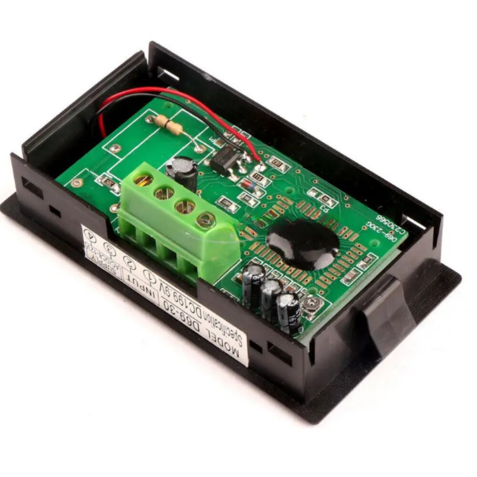 DC 0-1.999V 2V Digital Voltage Volt Panel Meter Voltmeter High ...