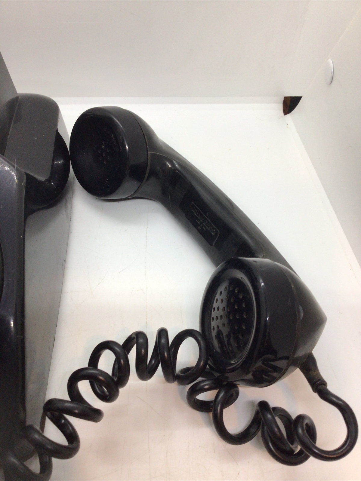 Western Electric Bell System - Vintage Black Rotary Telephone C/D 500 ...