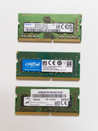 24GB RAM (8GBx3) DDR4-2666 PC4-3200 SODIMM Memory | eBay