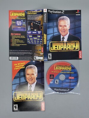Jeopardy (Sony PlayStation 2, 2003) No Case No Tracking 742725239449| eBay