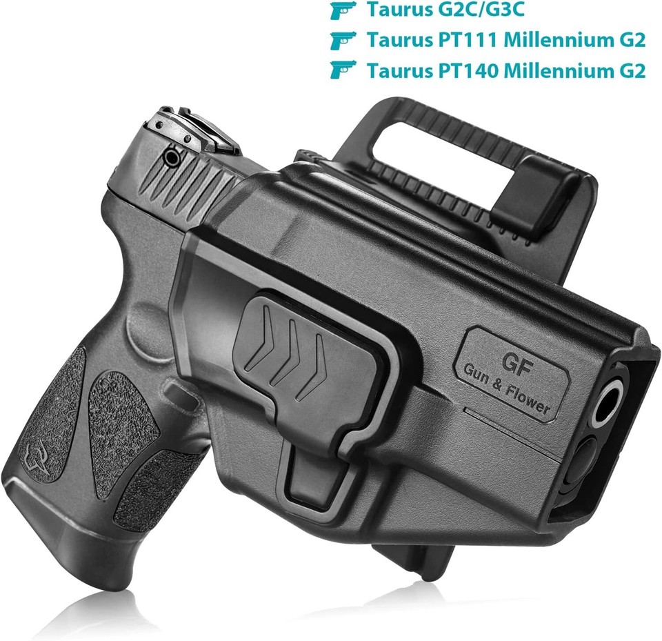 Level II Retention OWB Holster For Taurus G2C/G3C,Taurus G2 PT111/PT140 ...