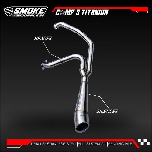 2-1 Exhaust Full System Fit For Harley Davidson Softail Fat Boy 88 Ci ...