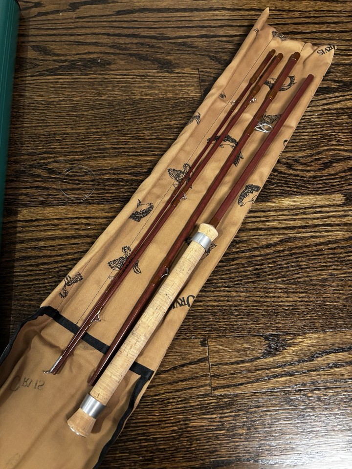 Orvis 9 FT 6 OZ 6 WT Line 4 PCS Fly Rod In Orvis Tube | eBay