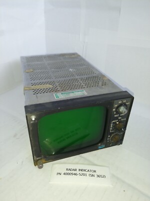 BENDIX IN 152A RADAR INDICATOR P/N 4000946-5201 (SN 3652) | eBay