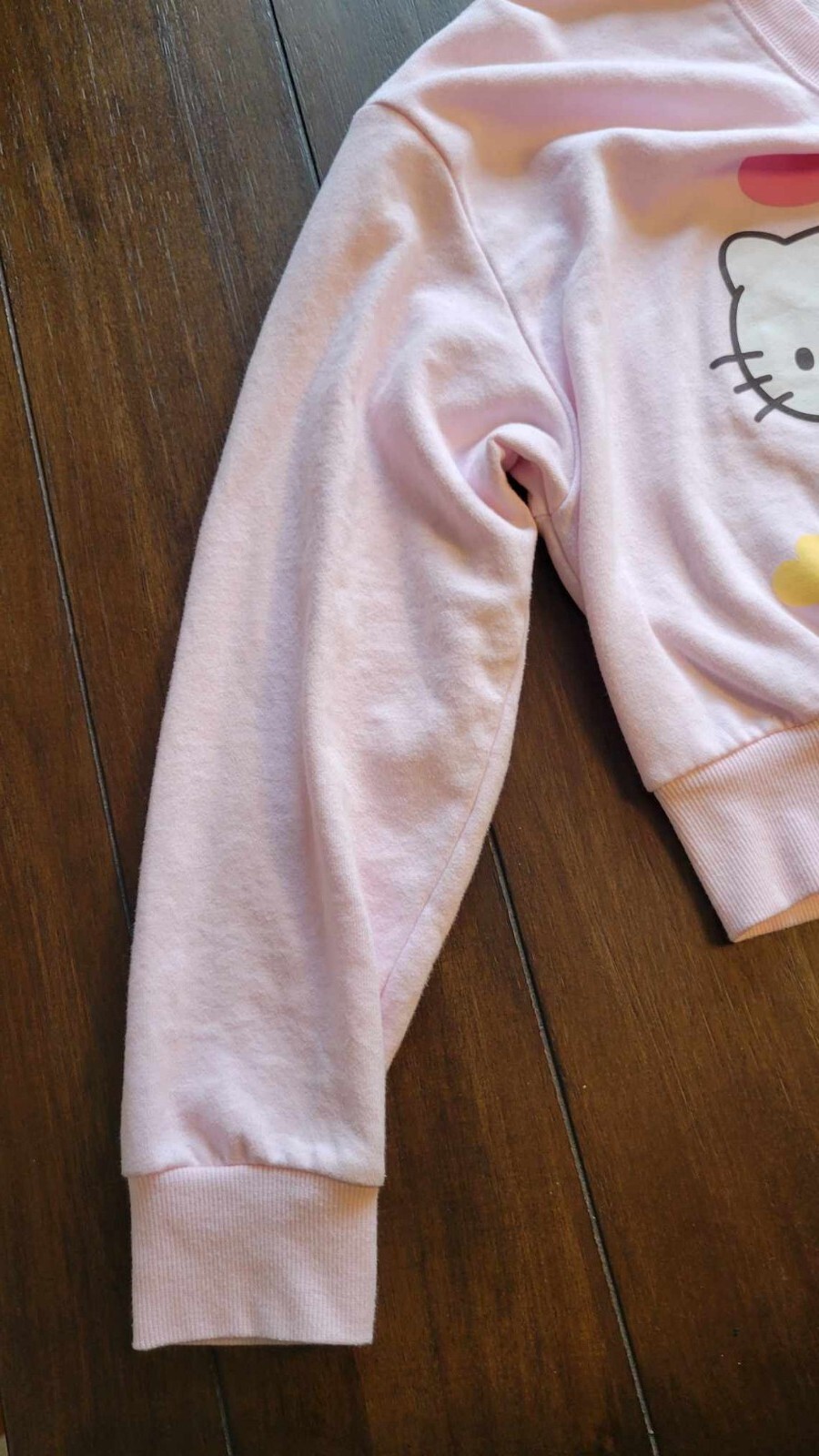 Hello Kitty x Pusheen French Terry Crop Pullover Juni… - Gem