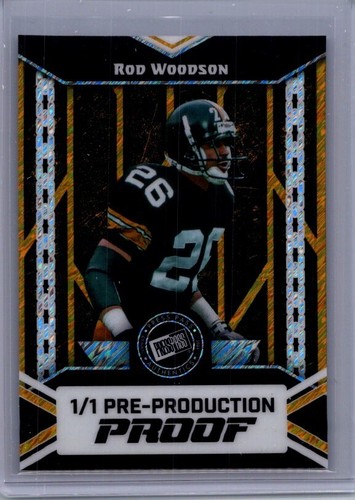 Rod Woodson 2024 Leaf Football 1/1 Pre Production Proof | eBay