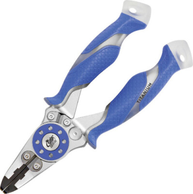 Camillus Cuda Fishing Pliers 7 5/8" overall. 3 1/4" titanium bonded ...