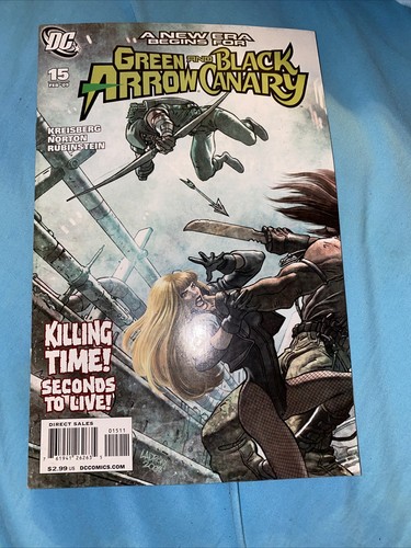 GREEN ARROW & BLACK CANARY 15 & 17 NM, 1ST PRINT, 1ST APP CARRIE ...