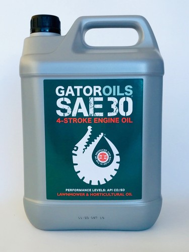 5 Litre Gator SAE 30 4 Stroke Lawnmower Oil Briggs & Stratton, Honda ...