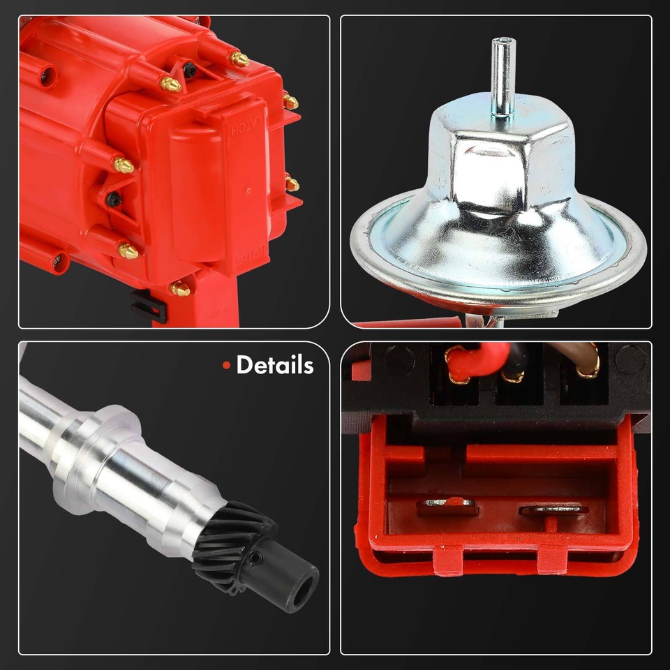 Ignition Distributor w/ Cap & Rotor for Pontiac Firebird Grand Am Grand ...