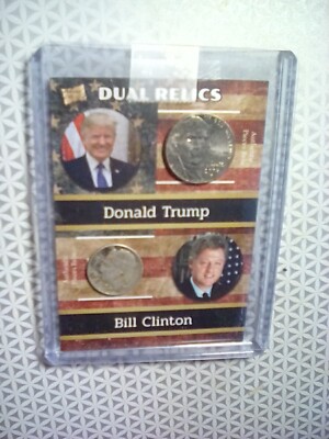 2020 THE BAR DONALD J. TRUMP/ BILL CLINTON DOUBLE COIN SET AA5 | eBay