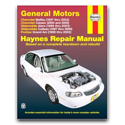 GM: Malibu, Alero, Cutlass & Grand Am, '97'00 (Haynes Automotive Repair ...