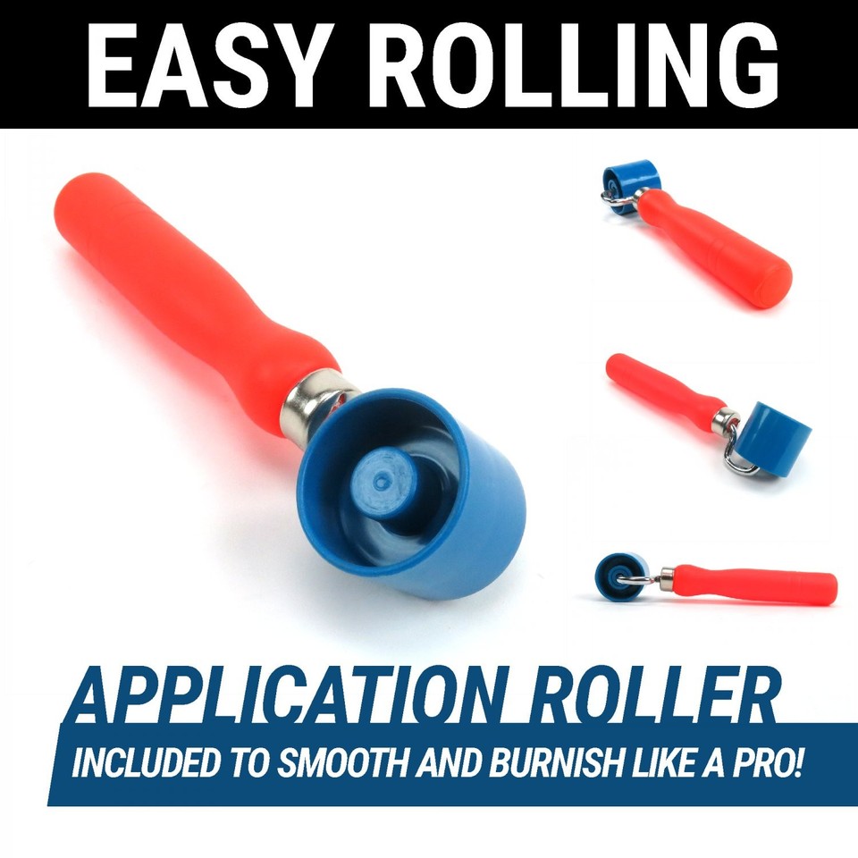 Heat & Sound Barrier 1992+ Ford Van Gas Tank Pro+ Kit Tape & Roller | eBay