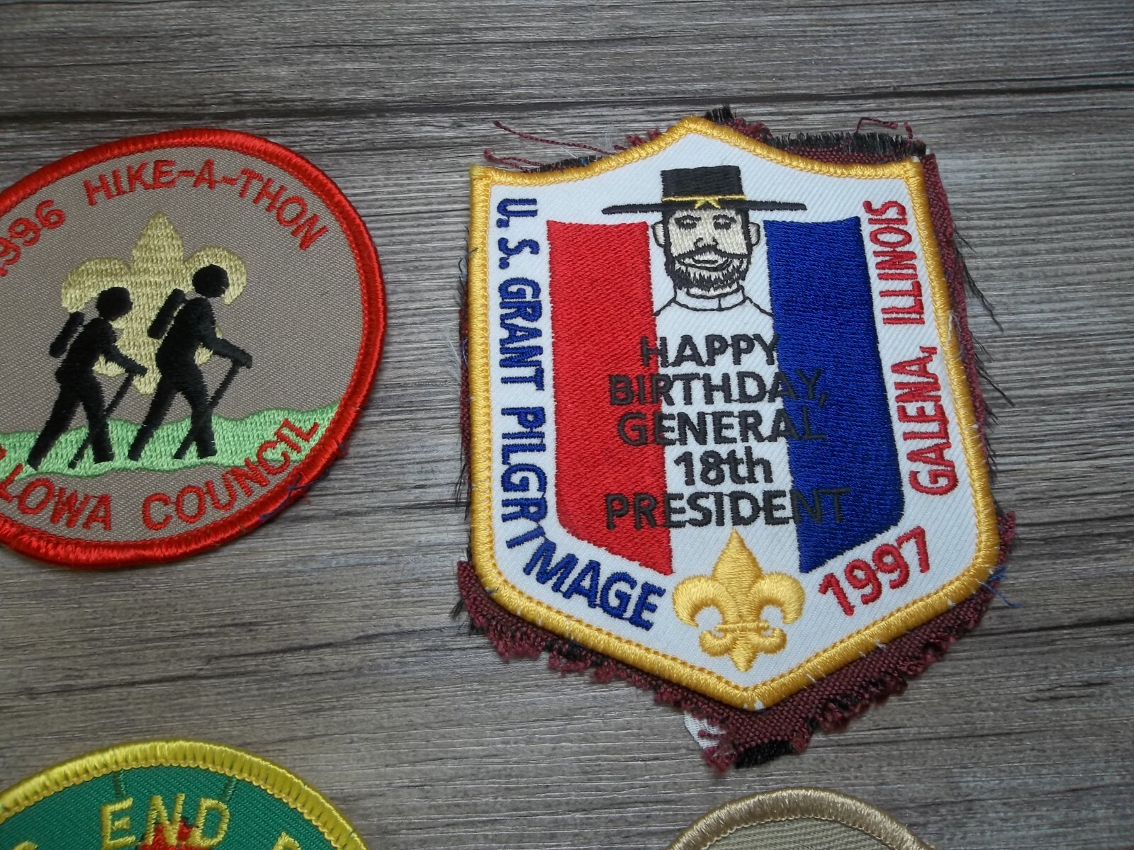 Boy Scouts merit patches badges mixed lot of 13 Space camp,, U.S. Grant ...