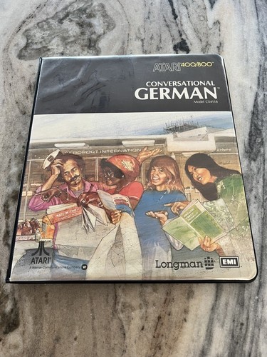 Atari 400/800 Conversational German - CX4118 - Complete, Never Used ...