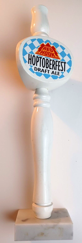 Red Hook Hoptoberfest Draft Ale Tap Handle White | eBay