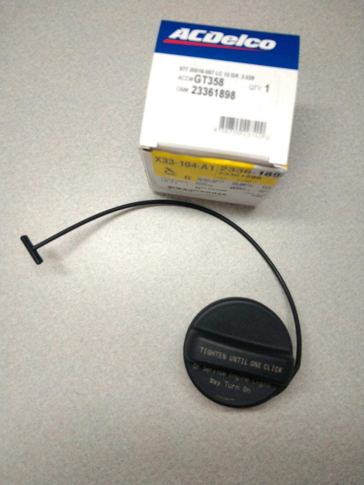 2012-2017 Chevrolet Traverse Acadia Enclave Fuel Gas Cap GM 23361898 ...