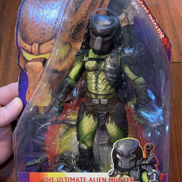 NECA Predator Series 13 Complete 3 Figure Set Cracked Tusk Scavage ...