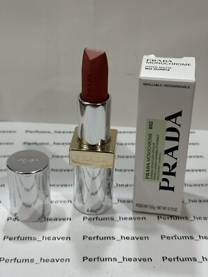 Prada Monochrome Hyper Matte DURABLE WEIGHTLESS LIPCOLOR REFILLABLE B02 ...