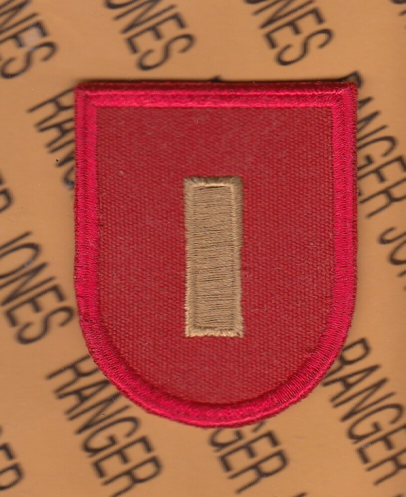 7th Special Forces Group Airborne SFGA 2LT Rank beret flash patch c/e ...