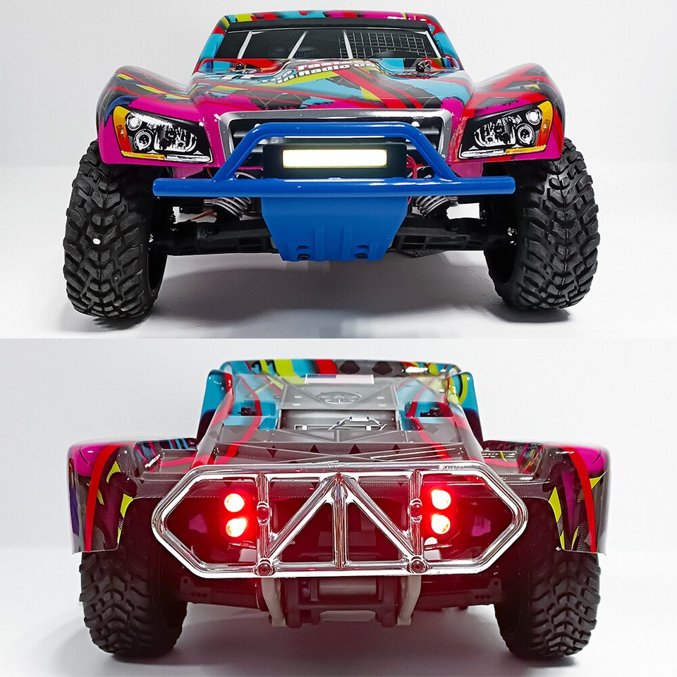 For RC RPM Bumpers TRAXXAS Slash 4x4 2WD VXL Front + Rear Light LED ...