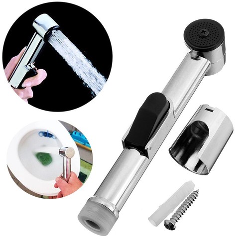 New Toilet Bidet Spray Bathroom Shattaf Sprayer Nozzle Shower Head ...