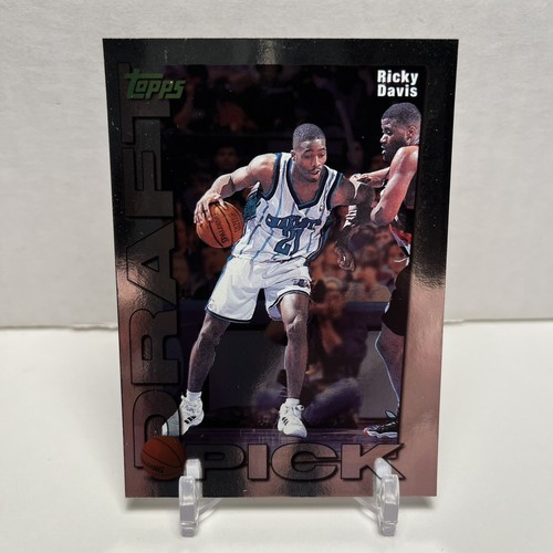 1998 Topps Ricky Davis Redemption Card #21 Charlotte Hornets Rookie RC ...