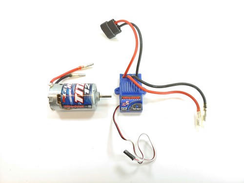 TRAXXAS iD WATERPROOF XL-5 ESC + TITAN 12T MOTOR LVD ID PLUG SLASH ...