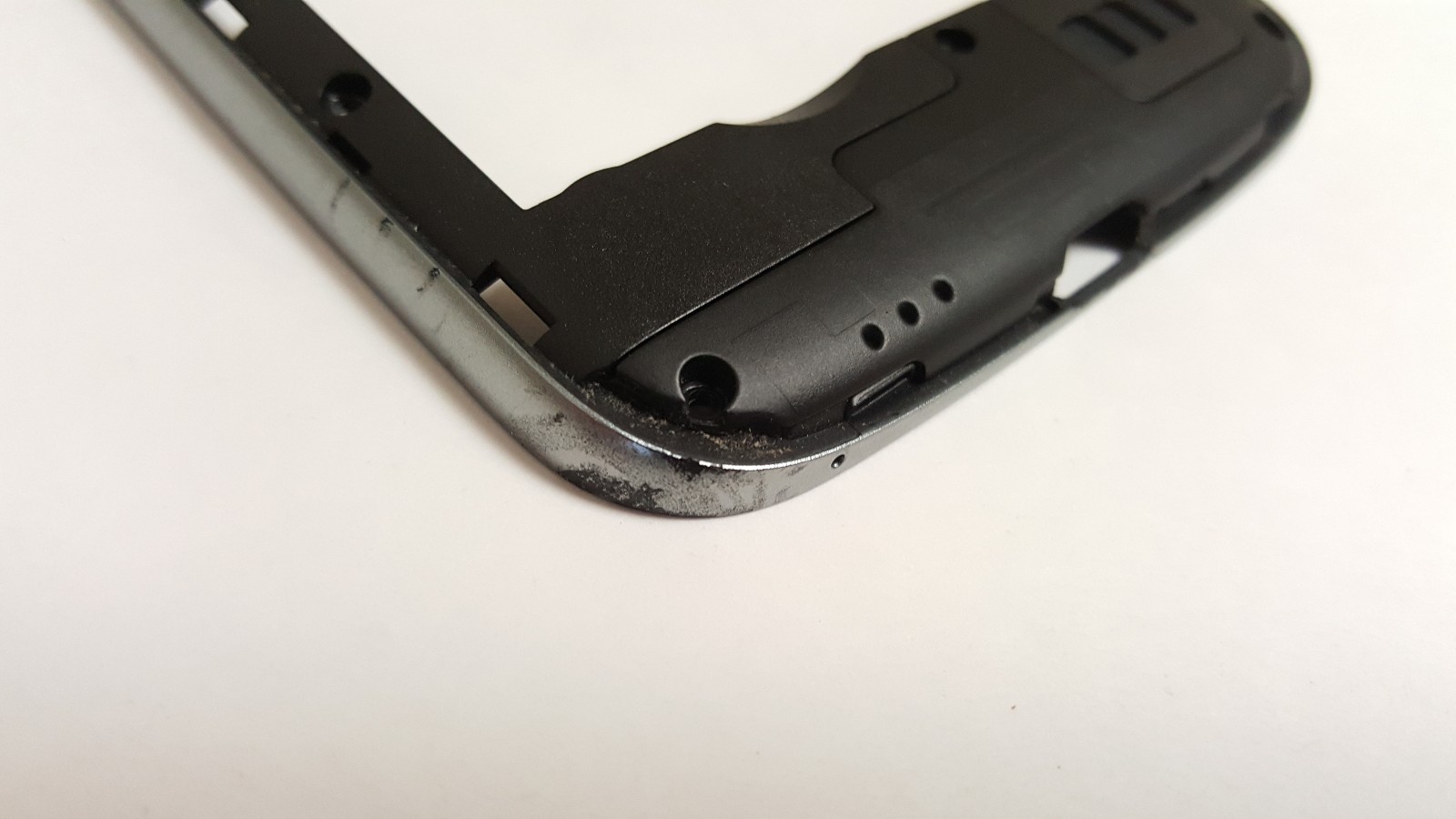 OEM ZTE Warp 7 N9519 Camera Lens Mid Frame + Buttons & Loud Speaker OEM ...