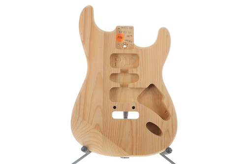Stratocaster Body Unfinished Raw Roasted Pine CNC Rough Cut Strat Body ...