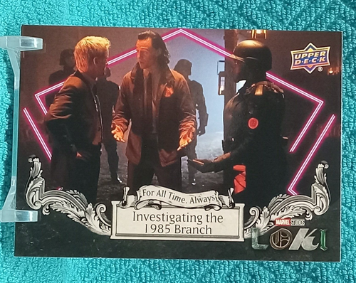 2023 Upper Deck Marvel LOKI For All Time Always Investigating The 1985 ...