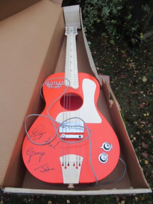 The Beatles Red Jet Electric Guitar No 818 Selcol 1964 Boxed with ...