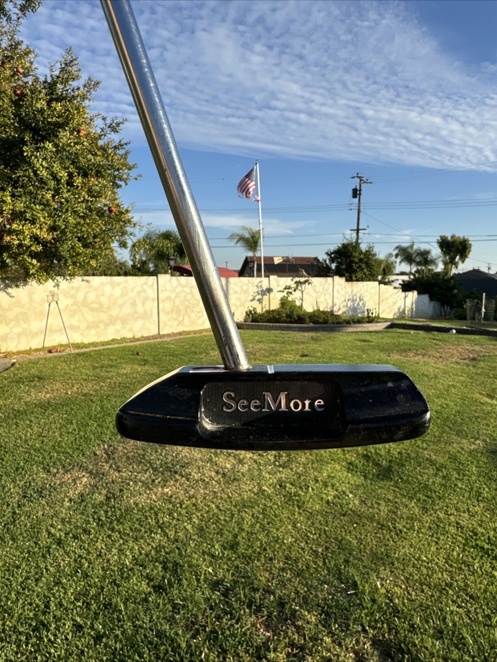 SeeMore Si2 Putter 34” Right Handed New Karma Big Softy Grip Excellent! 🔥 | eBay