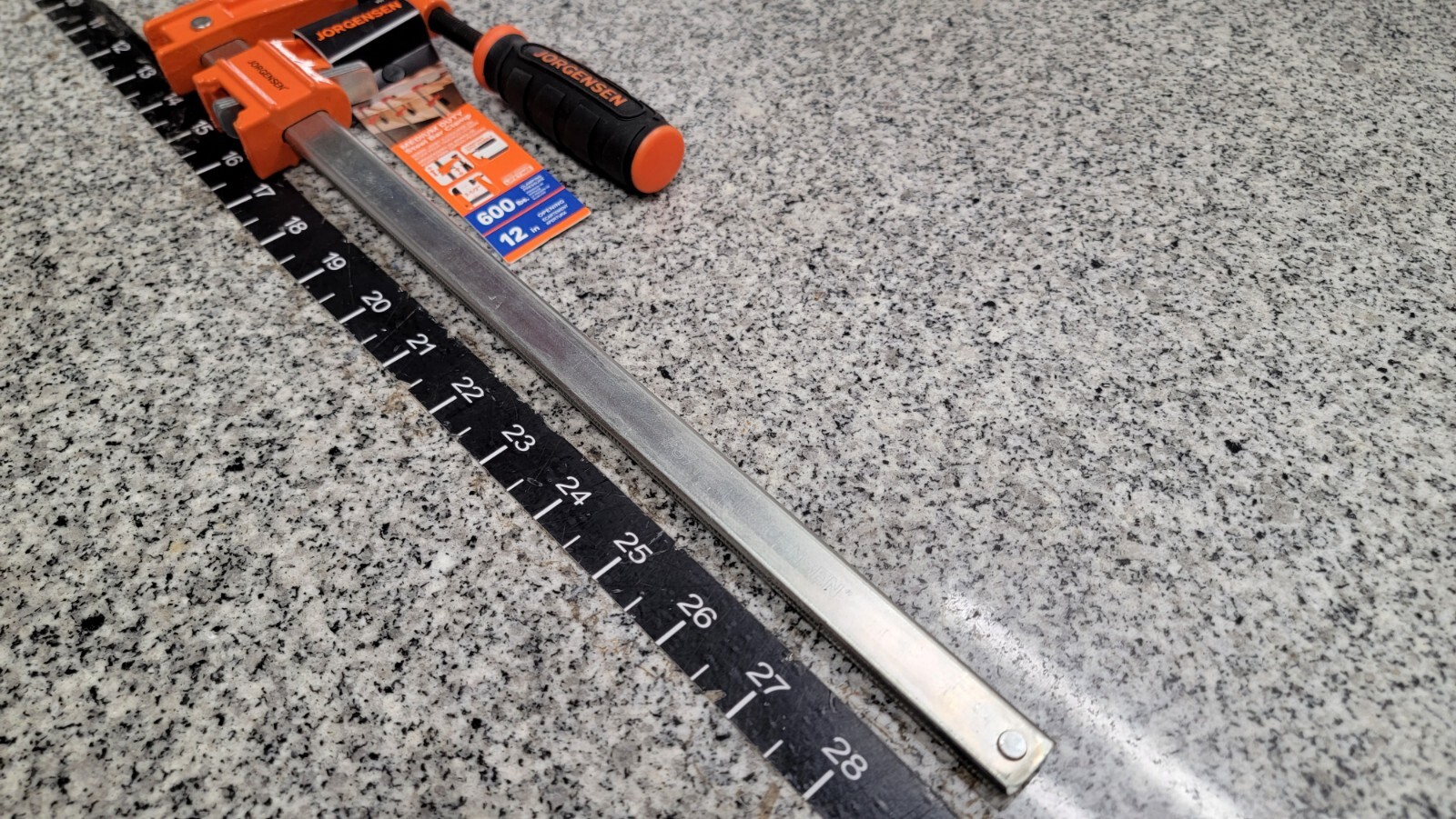 Jorgensen 3712 12-inch Steel Bar Clamp for sale online | eBay