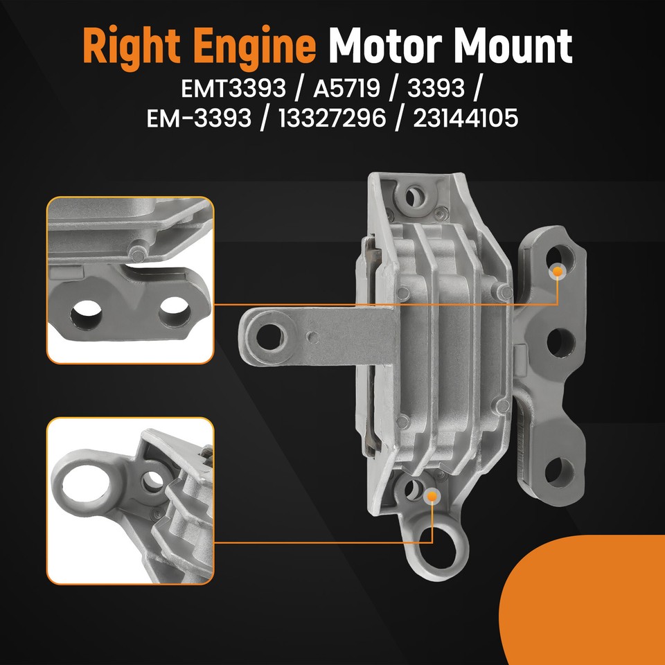 4Pcs Engine Motor Mount Set for Chevrolet Malibu 2.5L 2013 2014 2015 ...