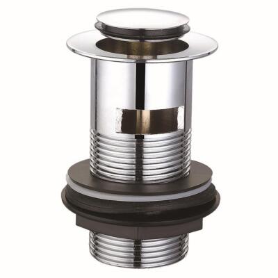 Basin Waste Pop Up Clicker Slotted Sink Plug Click-Clack Push Button ...