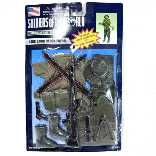 1/6 Vietnam War LRRP Range Toy Soldier Weapons & Accessories Set NEW 12 ...
