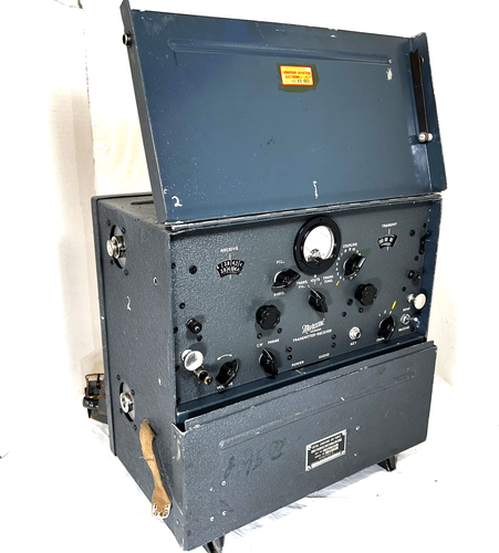 WW2 Marconi PN-1A Military Backpack Transceiver W/ Cover Vintage ...