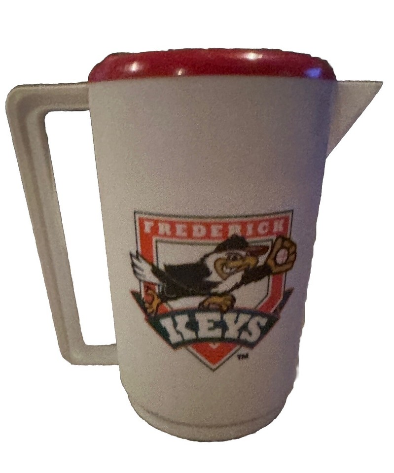 Vintage Lipton Iced Tea Pitcher Featuring Fredrick Keys Baseball ...