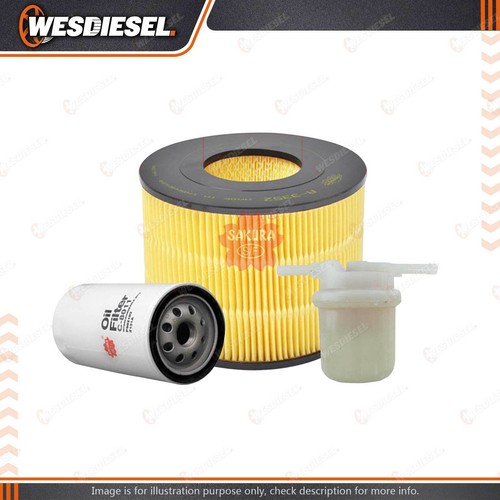 Sakura Filter Service Kit Oil Air Fuel for Toyota Coaster Bus RB13 20 2 ...