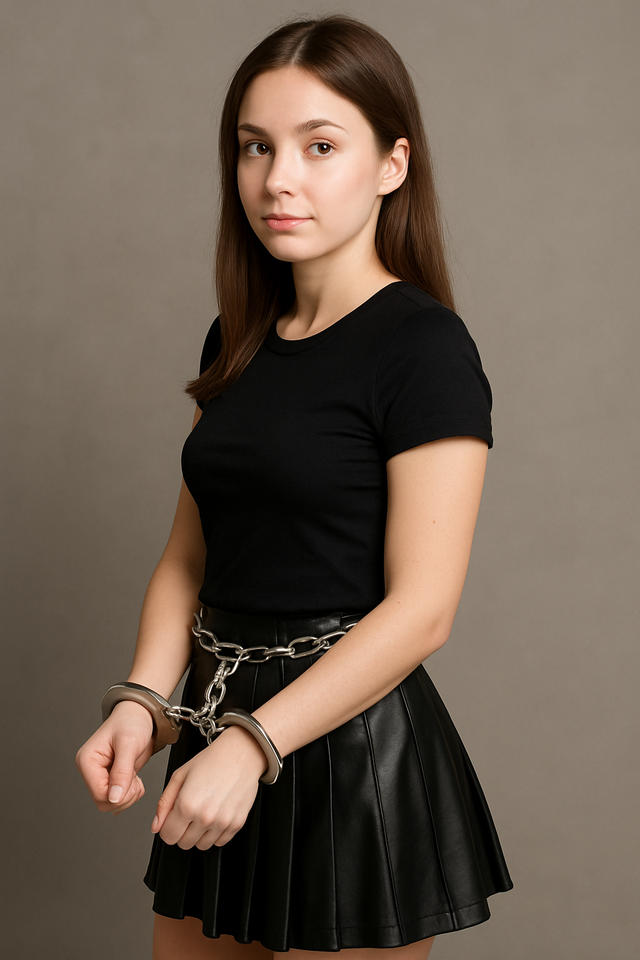 175cm Galvanised Extra Long Belly Chain High Security Handcuffs Martin ...