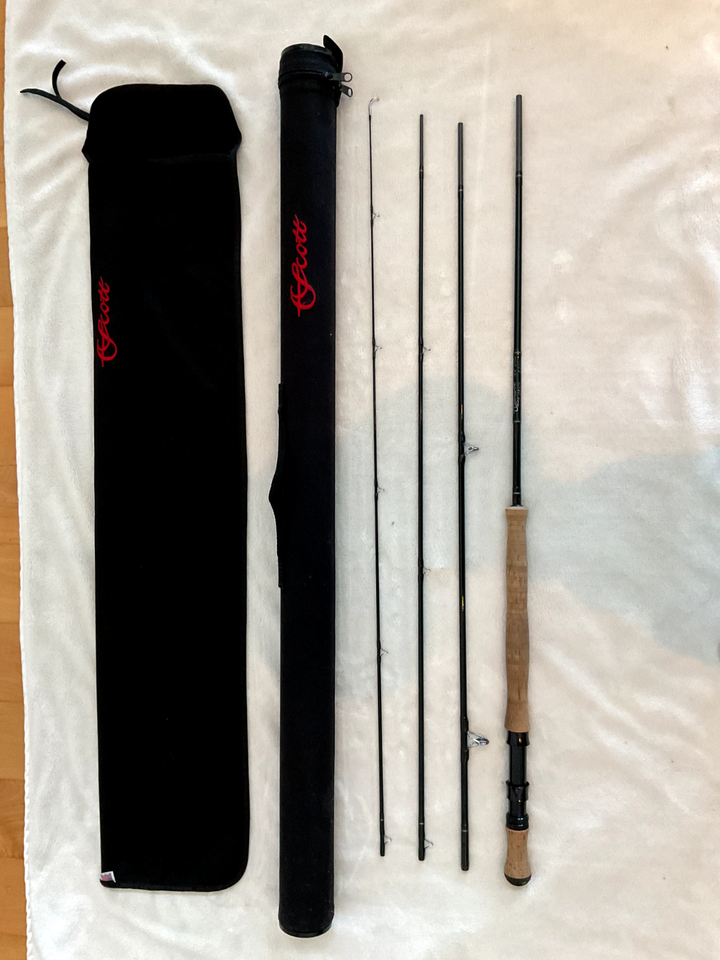 Scott T2H 10.8ft #5 Switch Spey Fly Rod VG Condition | eBay