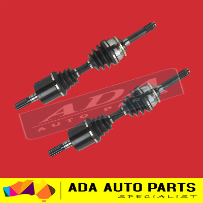 2 x New CV Drive Shaft For ISUZU D-Max Dmax 3.0L Turbo Diesel 06/12-12/ ...