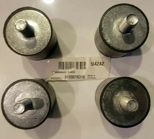 4-Pack 5100016316 Shockmount 50x55 Wacker Neuson WP1550 WP1540 New | eBay