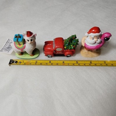 Three penn plax Resin aquarium Safe Christmas Decoration Figurines. | eBay