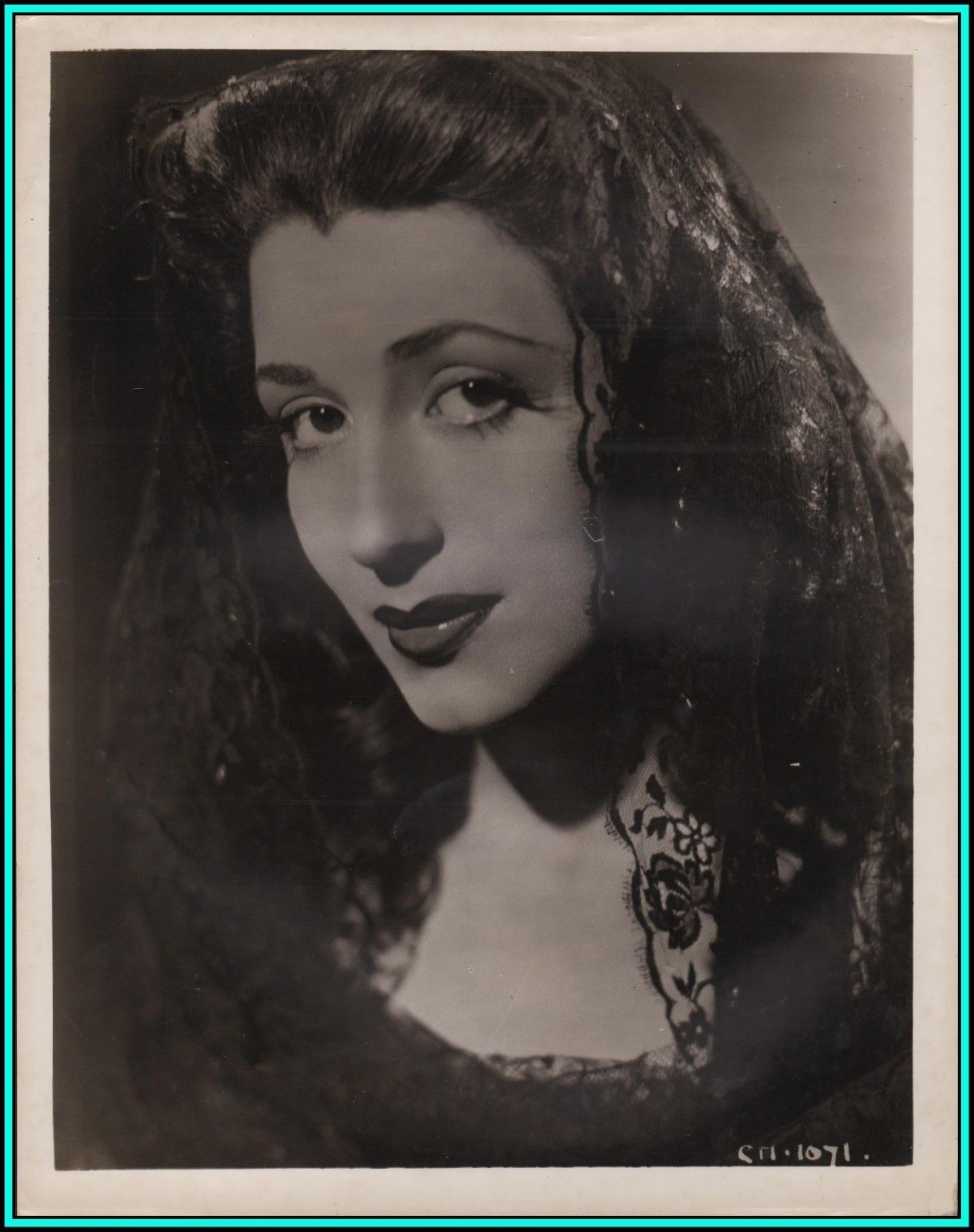 EDANA ROMNEY in "Corridor of Mirrors" - Original Vintage PORTRAIT ...
