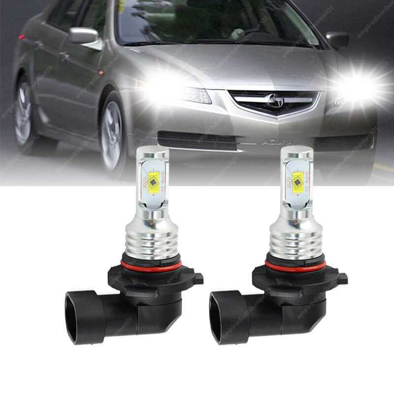 For Acura TL RL ILX TSX RDX MDX LED Daytime Running Light DRL Bulbs ...