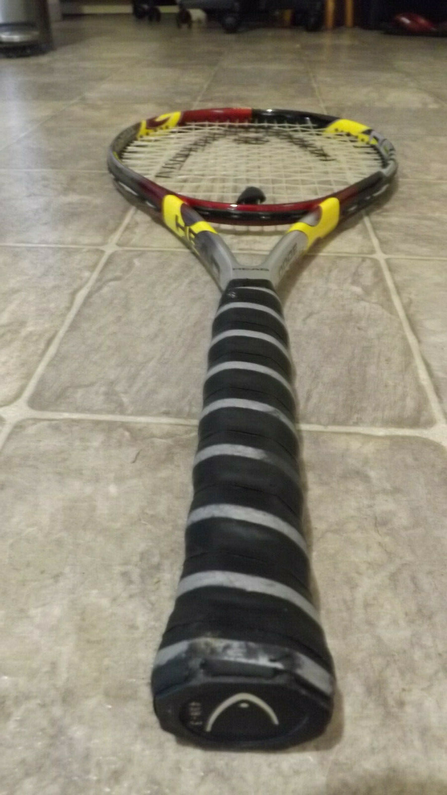 Head Titanium 3000 oversize tennis racket w/ constant beam technology 4 ...