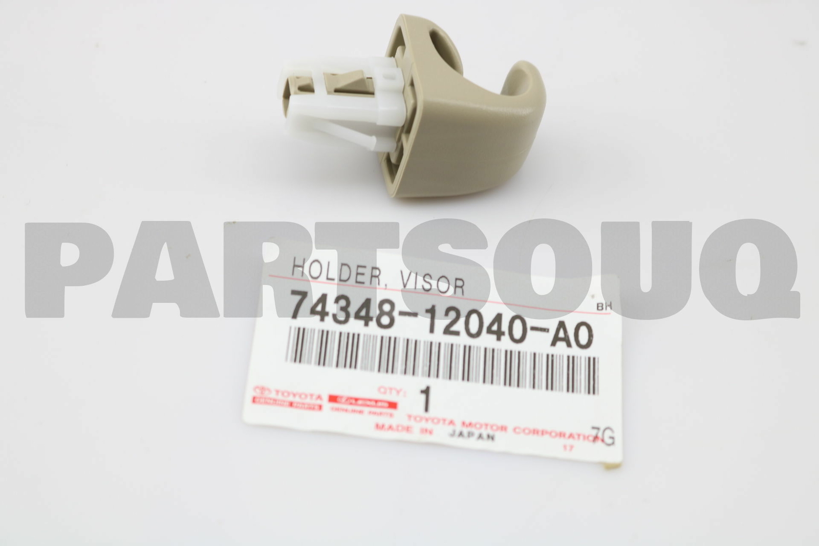 7434812040A0 Genuine Toyota HOLDER, VISOR, RH/LH 74348-12040-A0 | eBay