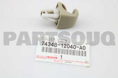 7434812040A0 Genuine Toyota HOLDER, VISOR, RH/LH 74348-12040-A0 | eBay